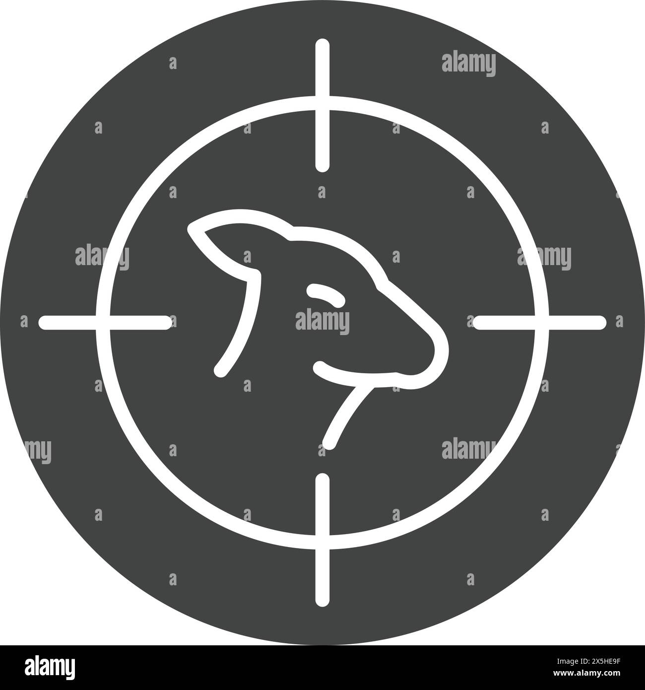 Hunt Animal icon vector image. Suitable for mobile application web ...