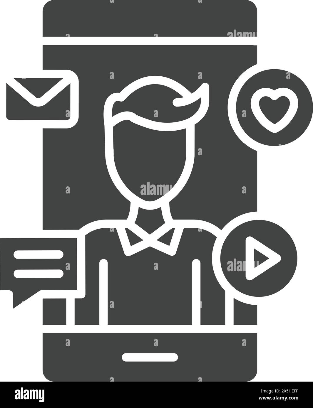 Influence icon vector image. Suitable for mobile application web application and print media ...