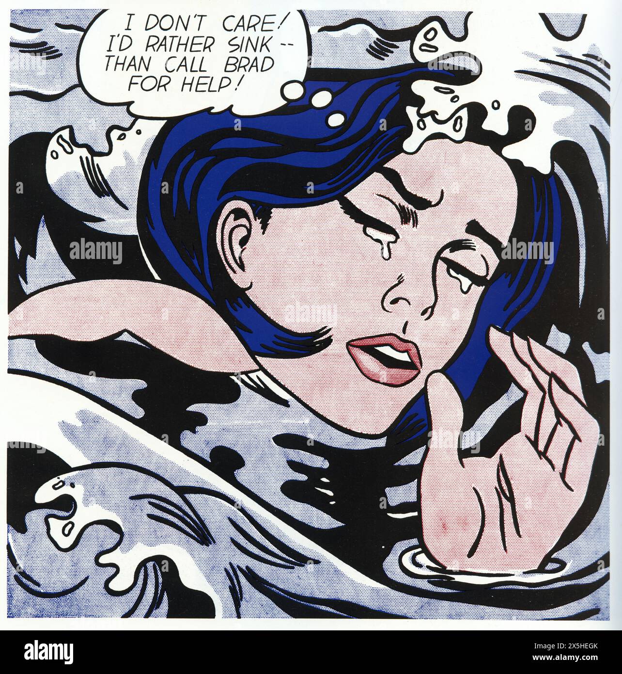 Drowning girl hi-res stock photography and images - Alamy