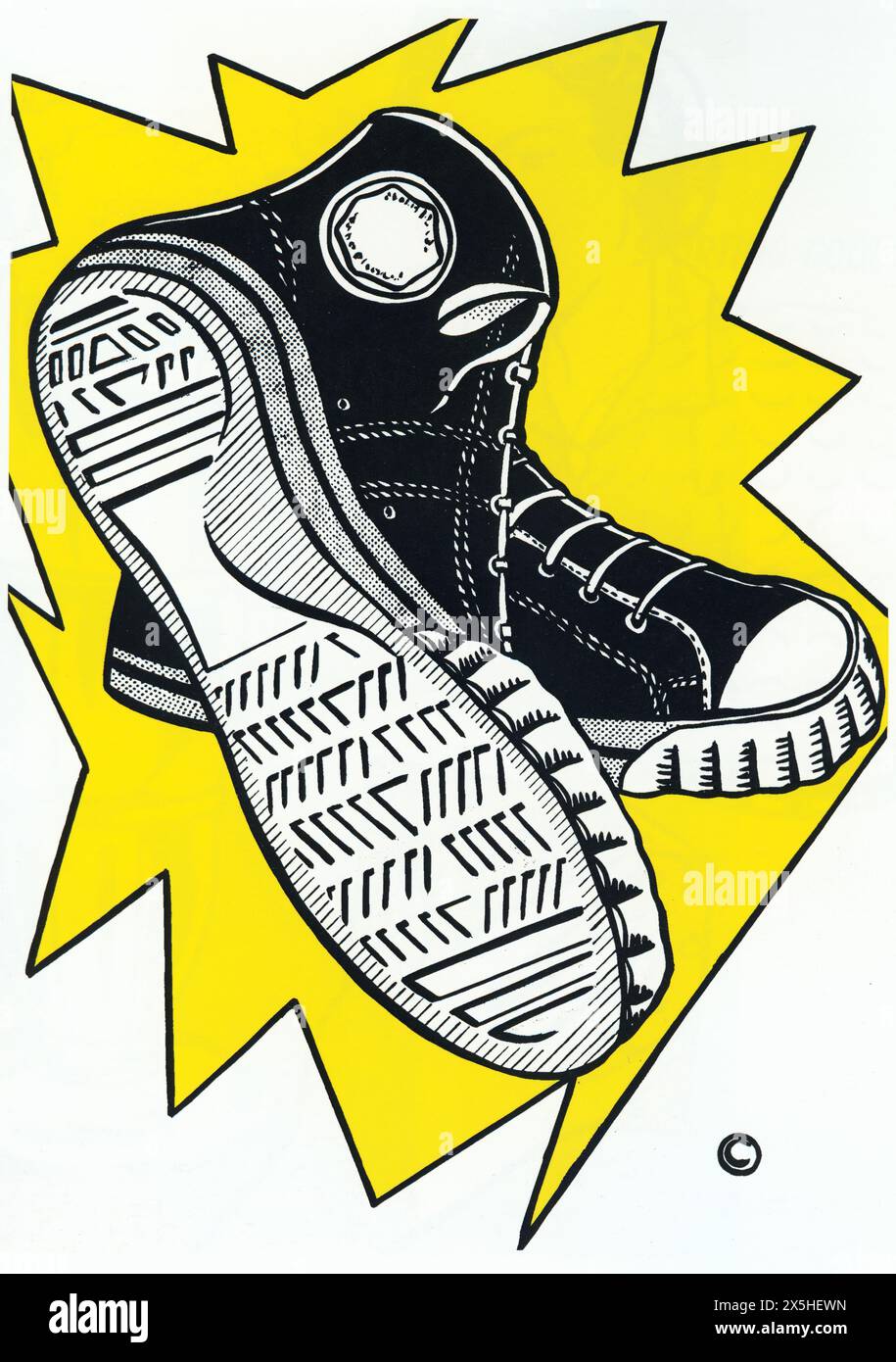 KEDS, 1961, pop art by Roy Lichtenstein Stock Photo - Alamy