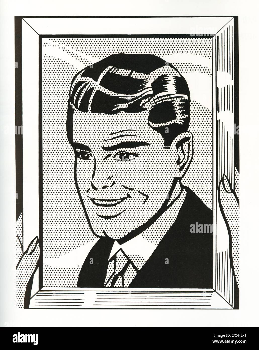 Him, 1964, pop art by Roy Lichtenstein Stock Photo - Alamy