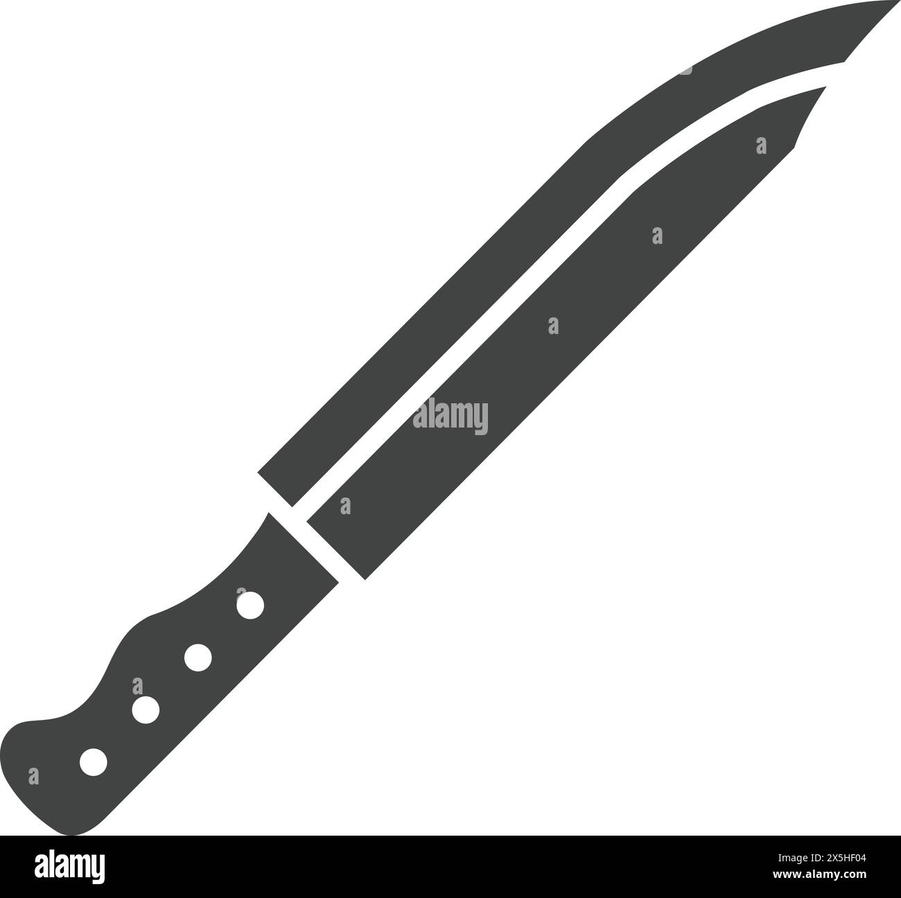 Knife icon vector image. Suitable for mobile application web ...