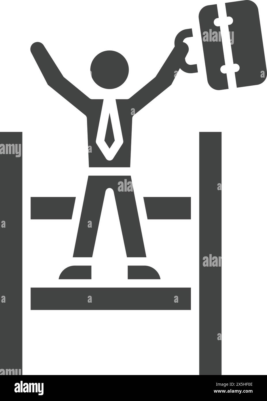 Ladder icon vector image. Suitable for mobile application web ...
