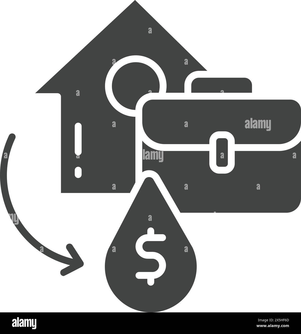 Liquidity icon vector image. Suitable for mobile application web ...