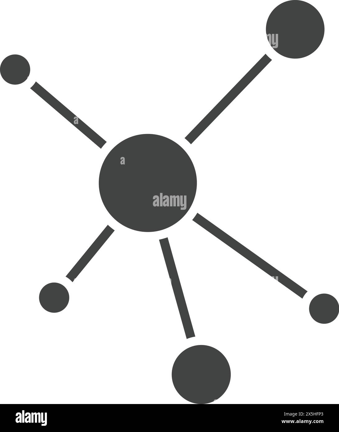 Molecule icon vector image. Suitable for mobile application web ...