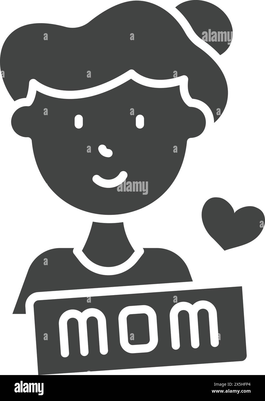 Mother icon vector image. Suitable for mobile application web ...