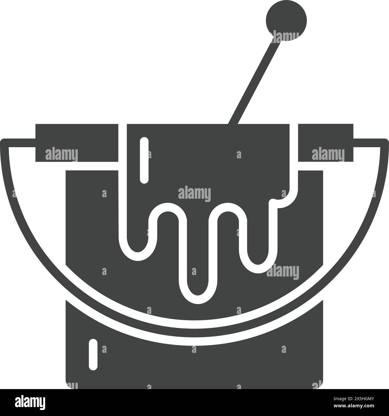 Paint Bucket icon vector image. Suitable for mobile application web ...