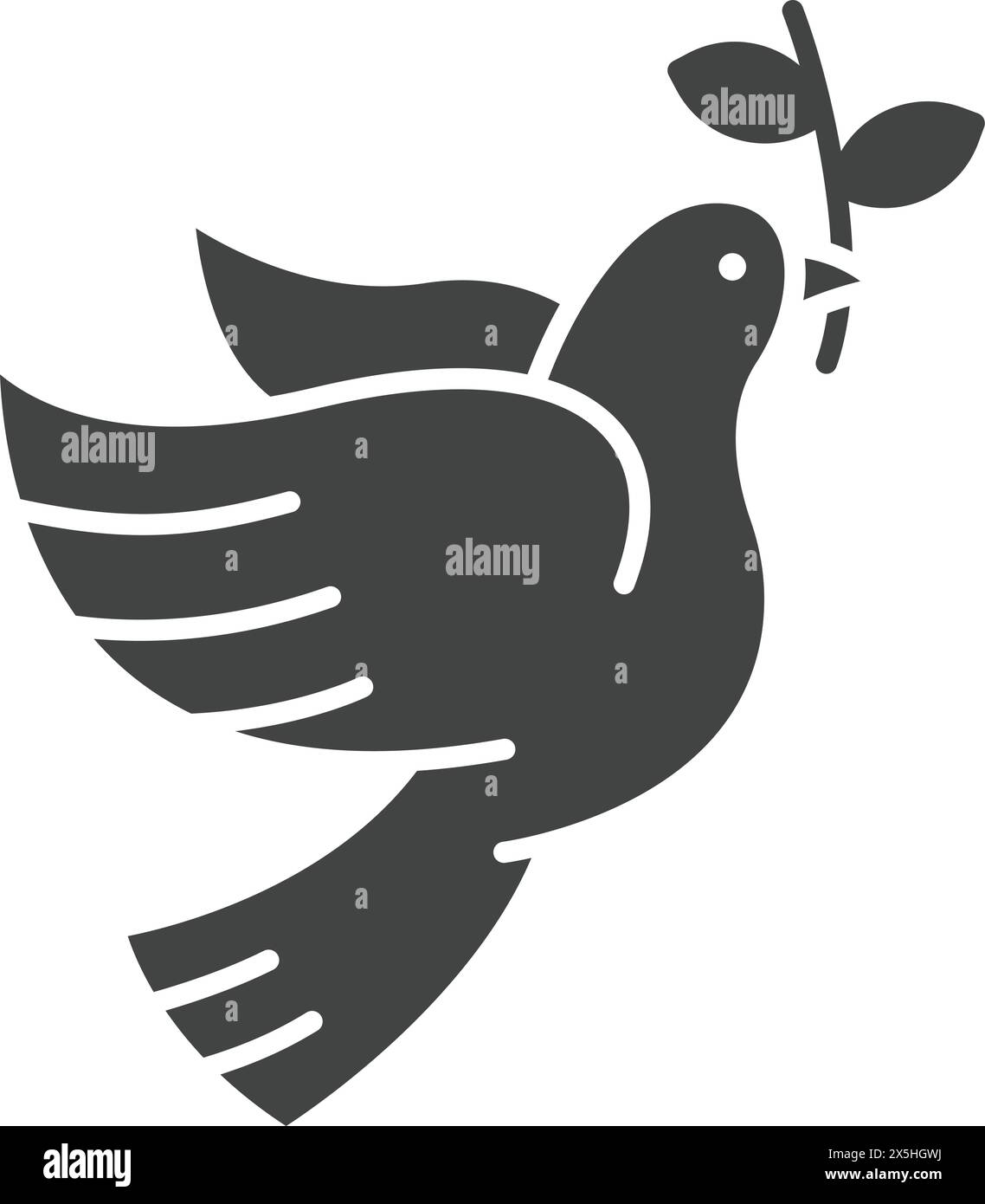 Peace icon vector image. Suitable for mobile application web ...