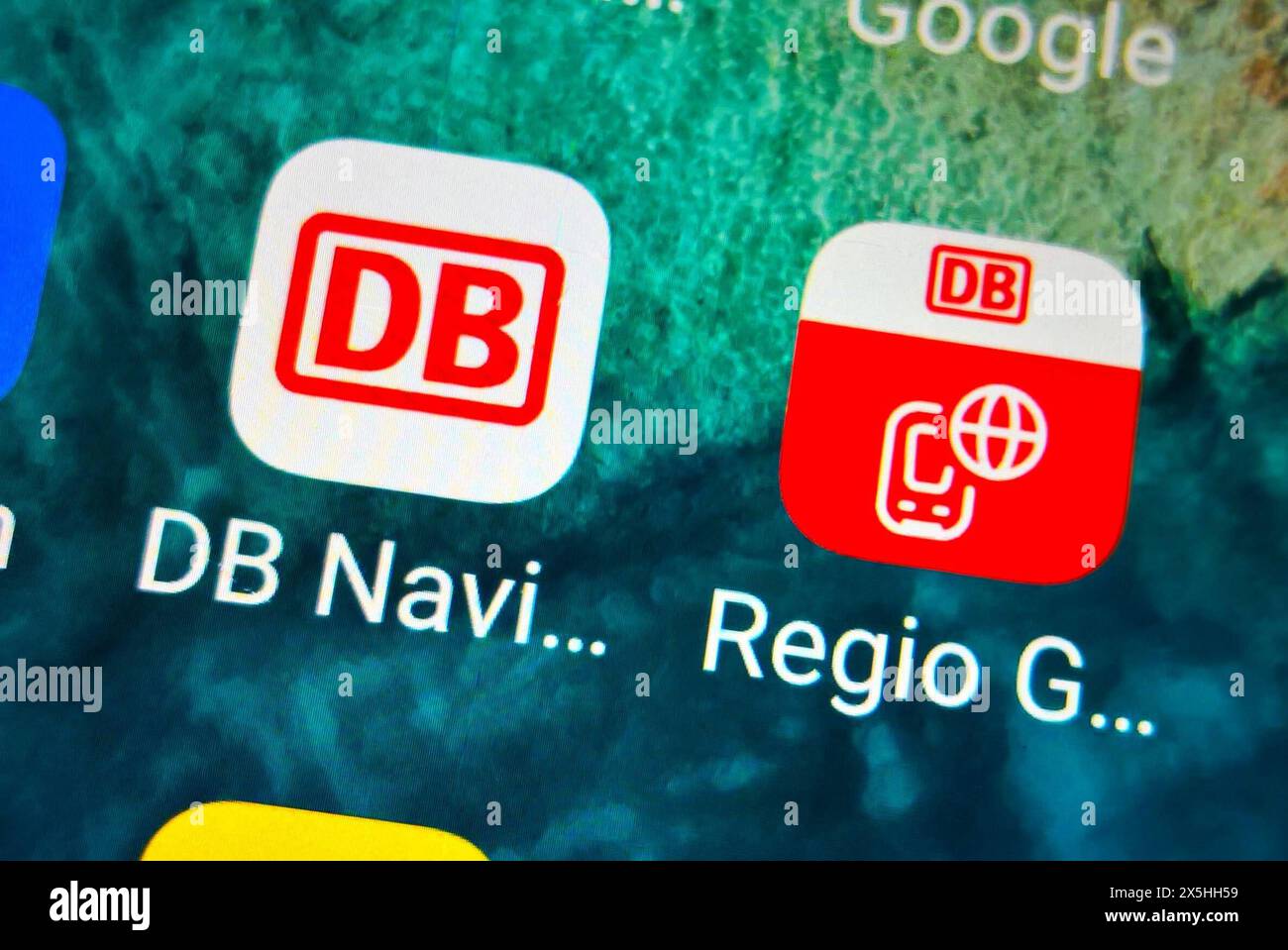 DB Navigation - App am Smartphone. Nicht mehr zur Verfügung steht ...