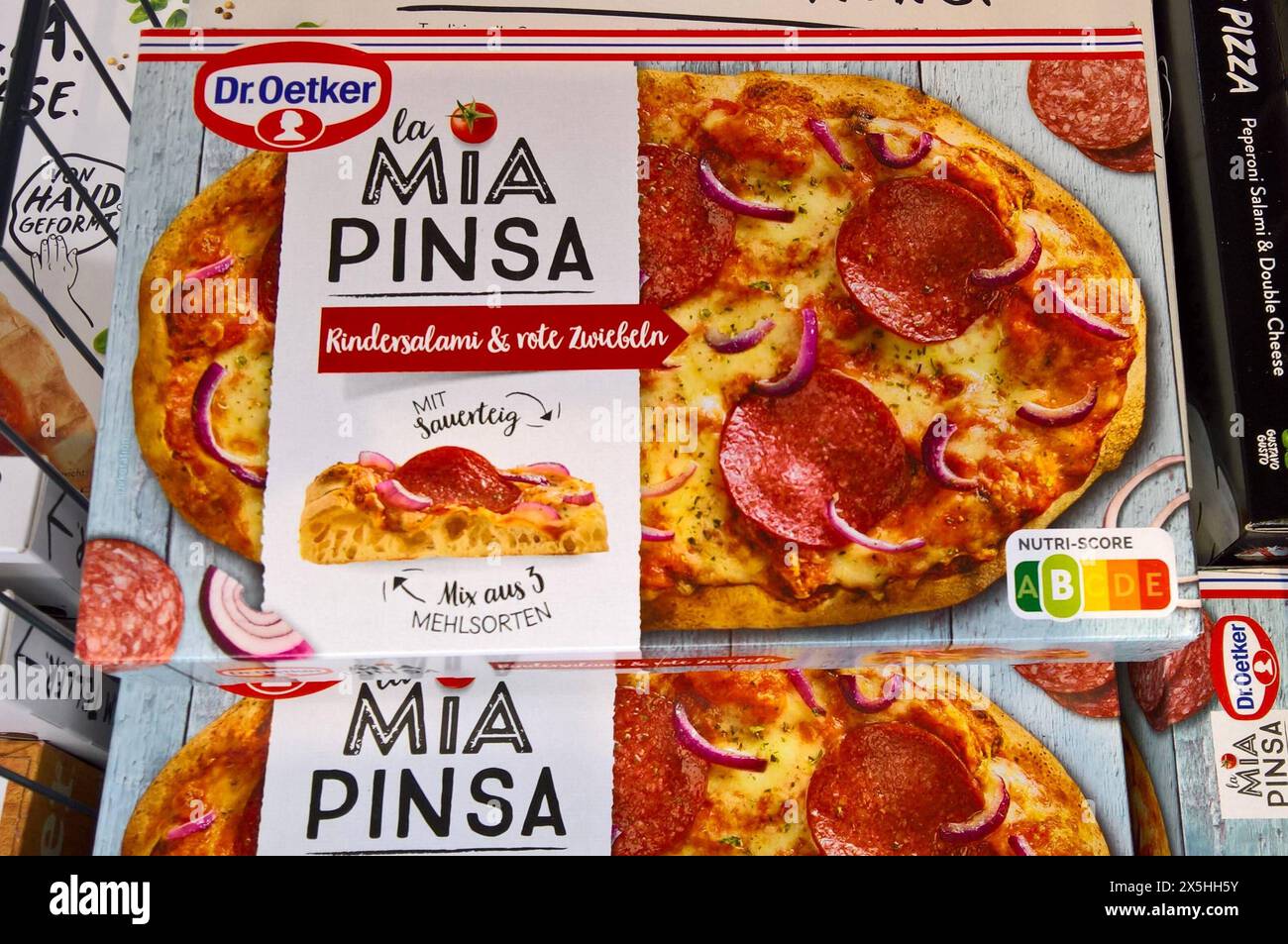 Dr Oetker, la Mia Pinsa Pizza aus dem TK - Tiefkühlregal *** Dr. Oetker ...