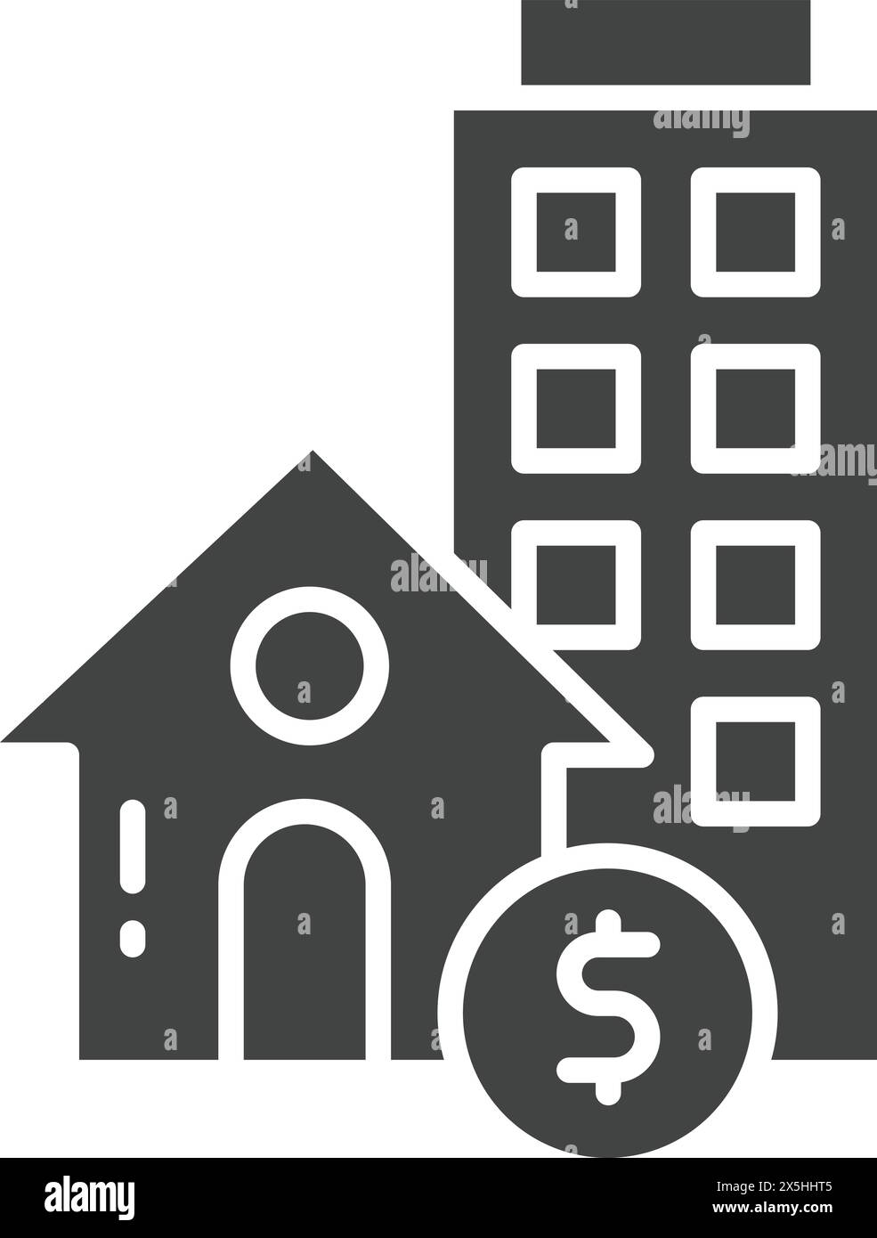 Property icon vector image. Suitable for mobile application web ...