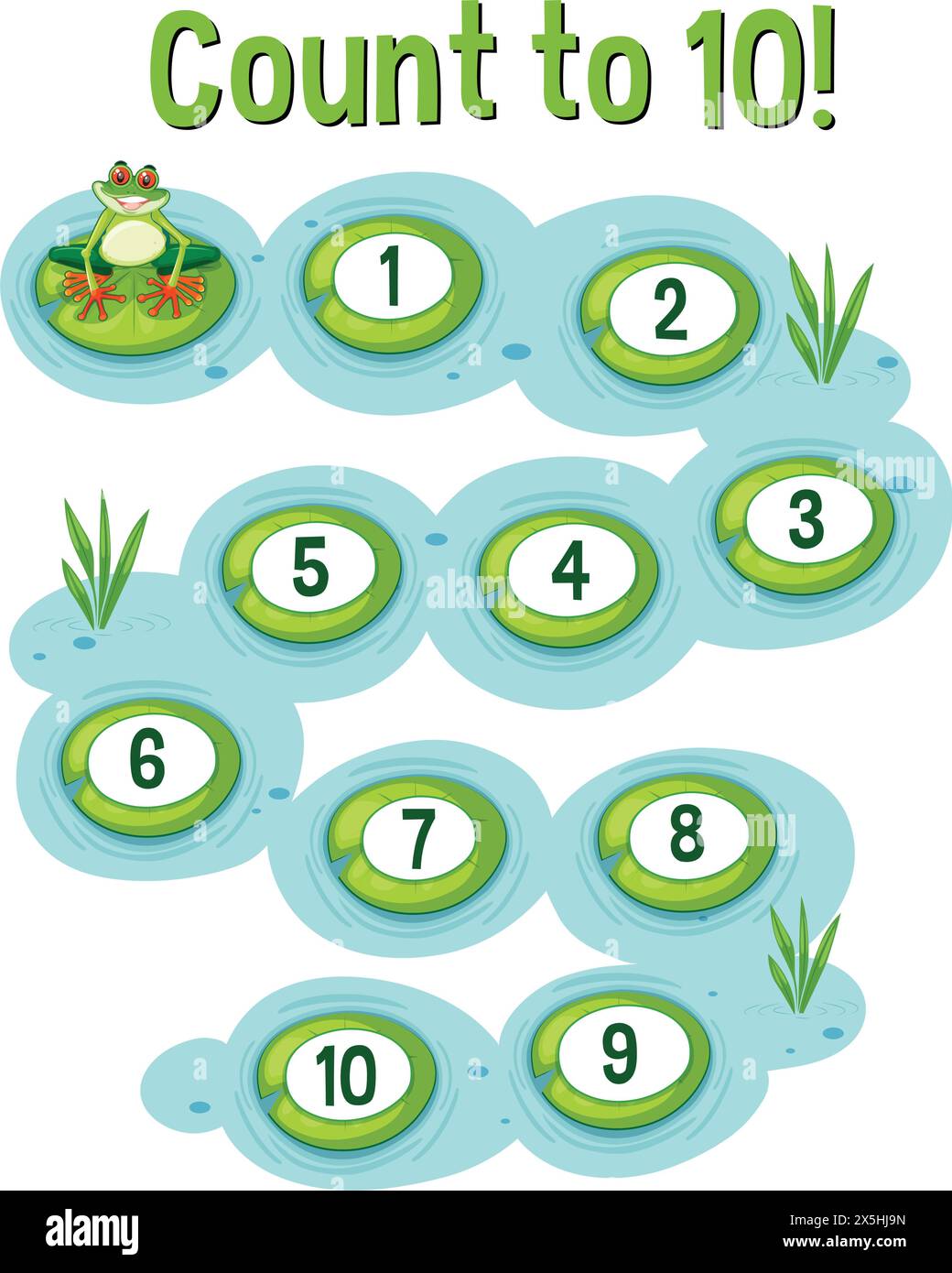 Counting numbers one ten hi-res stock photography and images - Alamy