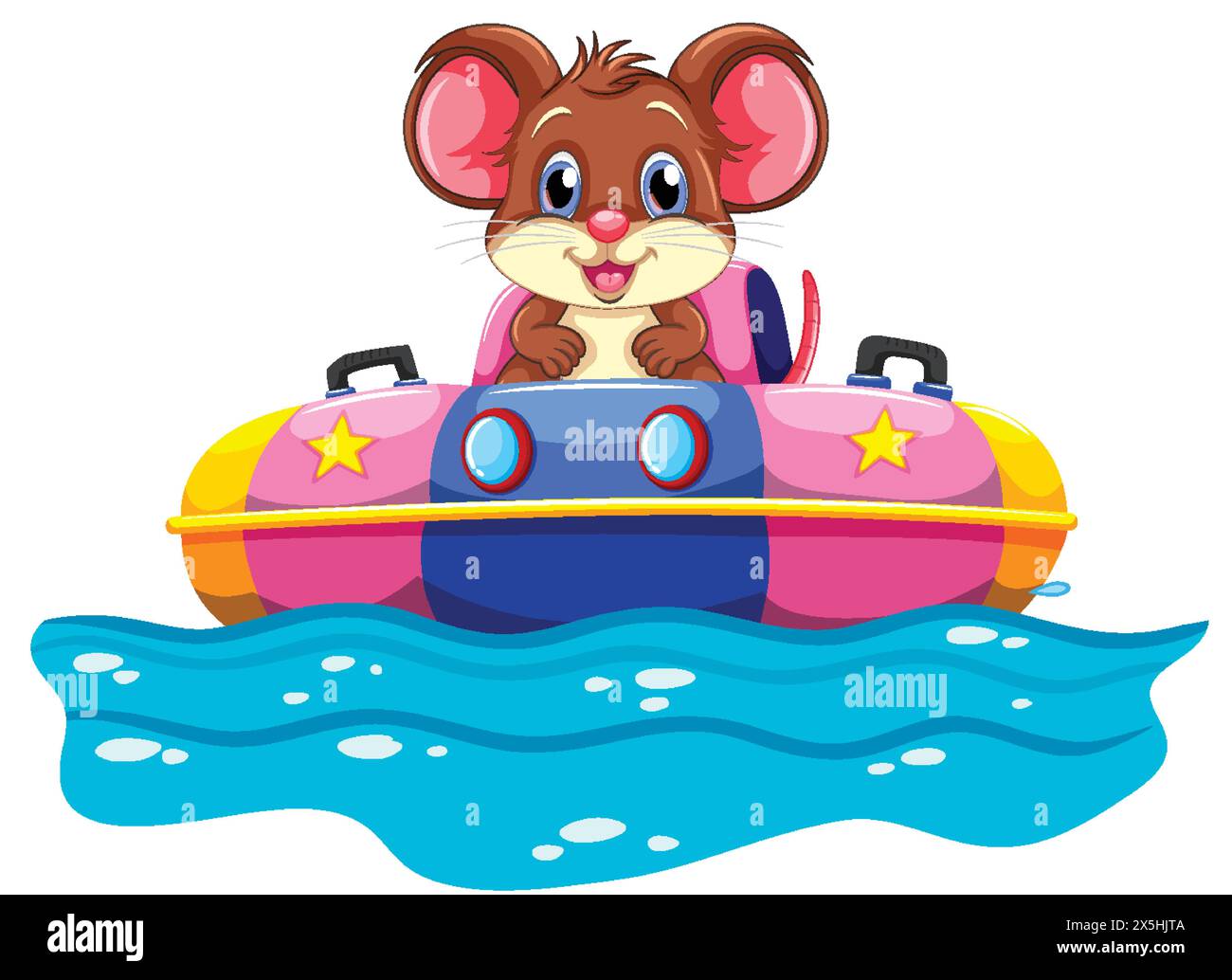 Children toy boat in Stock Vector Images - Alamy
