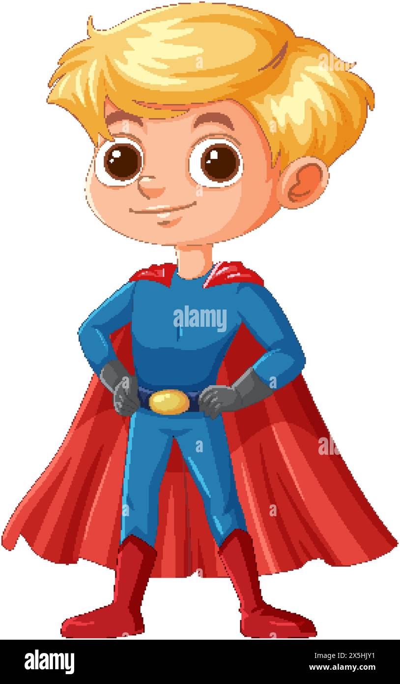 Superpowers cartoon hi-res stock photography and images - Alamy