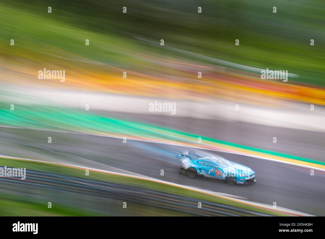 Stavelot, Belgique. 09th May, 2024. 77 BARKER Ben (gbr), HARDWICK Ryan (usa), ROBICHON Zacharie ...