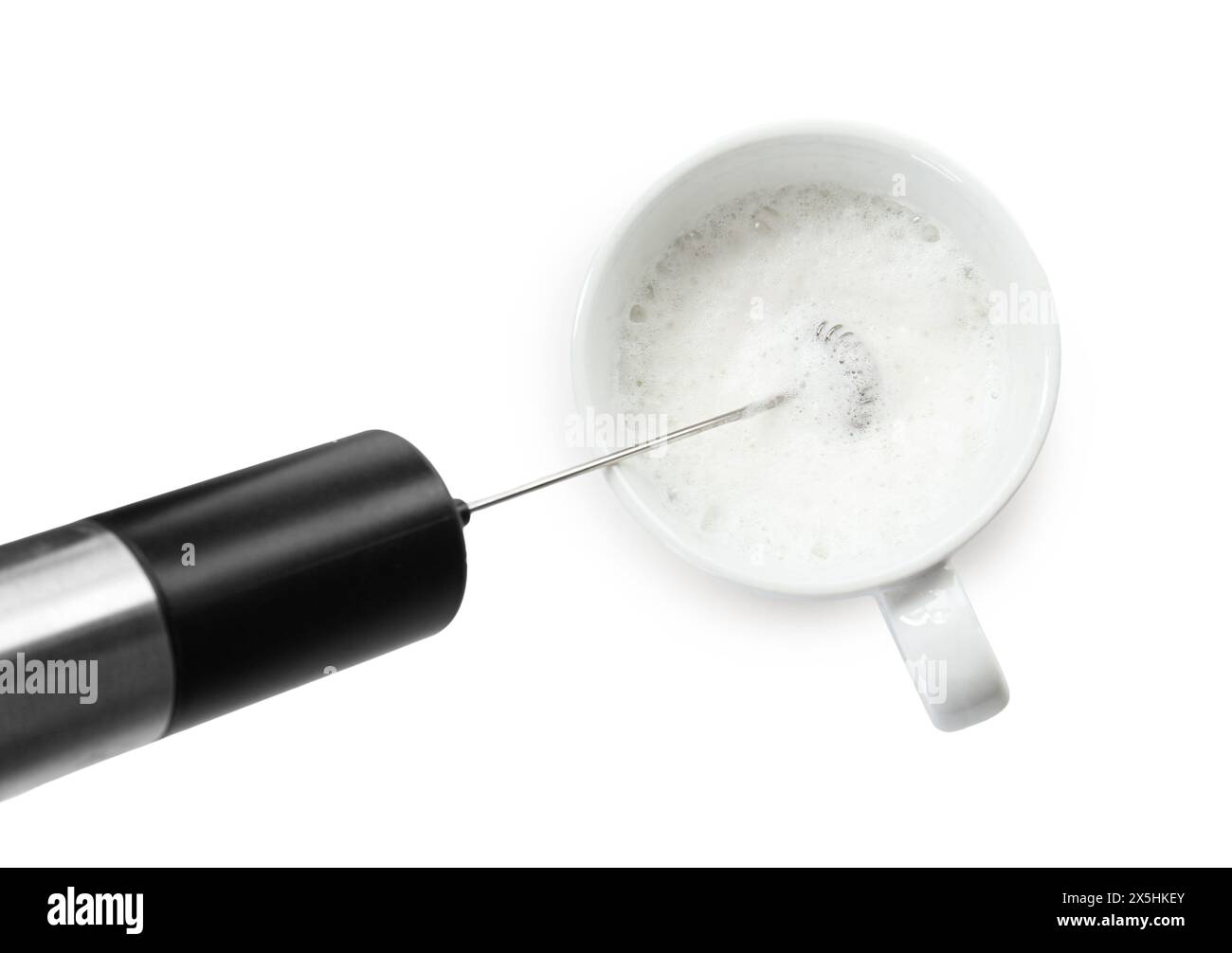 Hand mixer top view Cut Out Stock Images & Pictures - Alamy