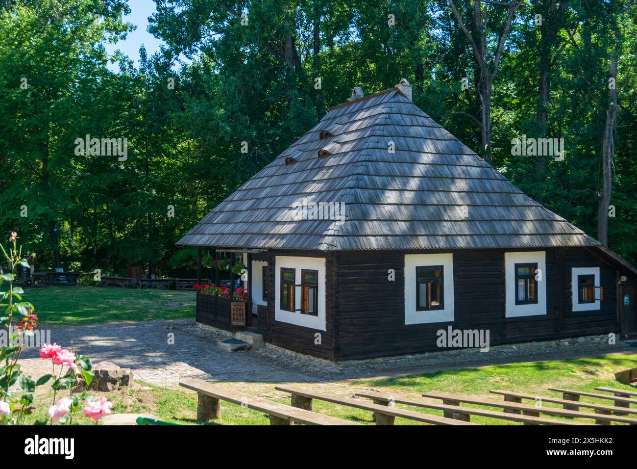 Crisma Saru Dornei, a Traditional Wooden House at the Bucovina Village ...