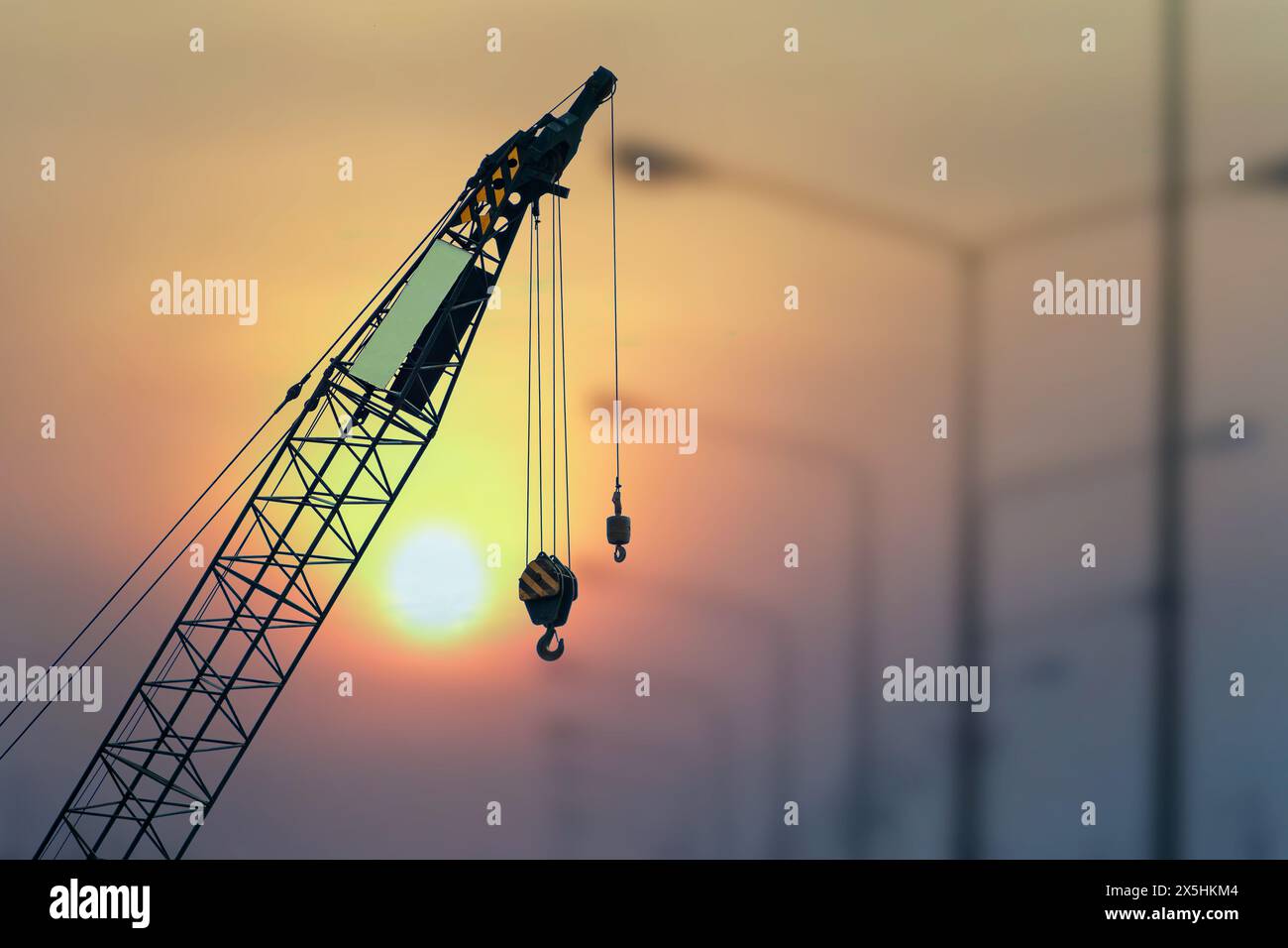 the hook block of the mobile crane and slinging that inspector ...