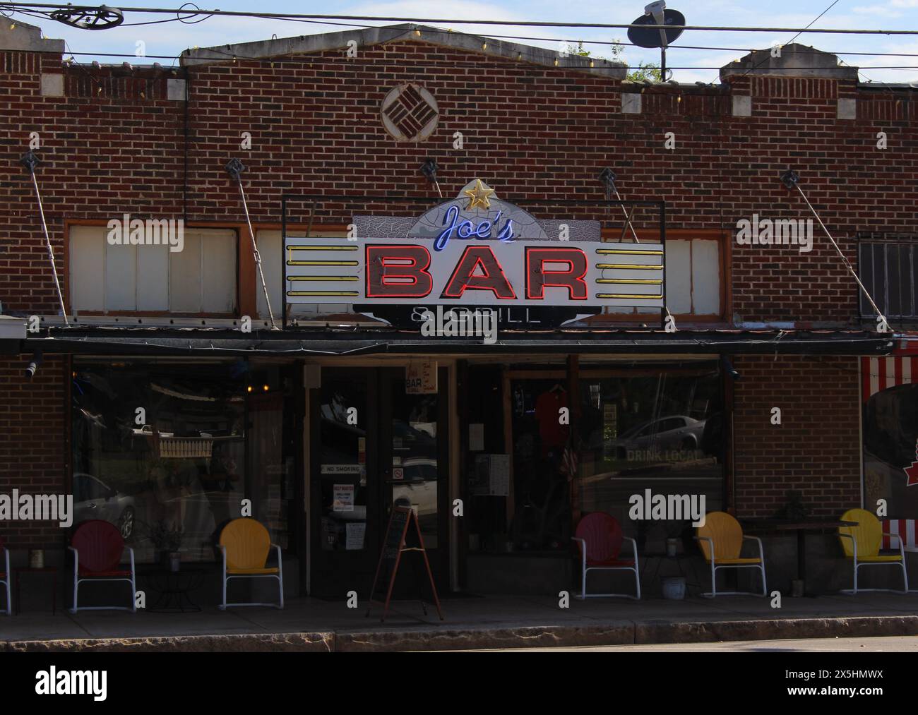 Llano, TX - June 8, 2023: Joe's Bar and Grill Located across from ...