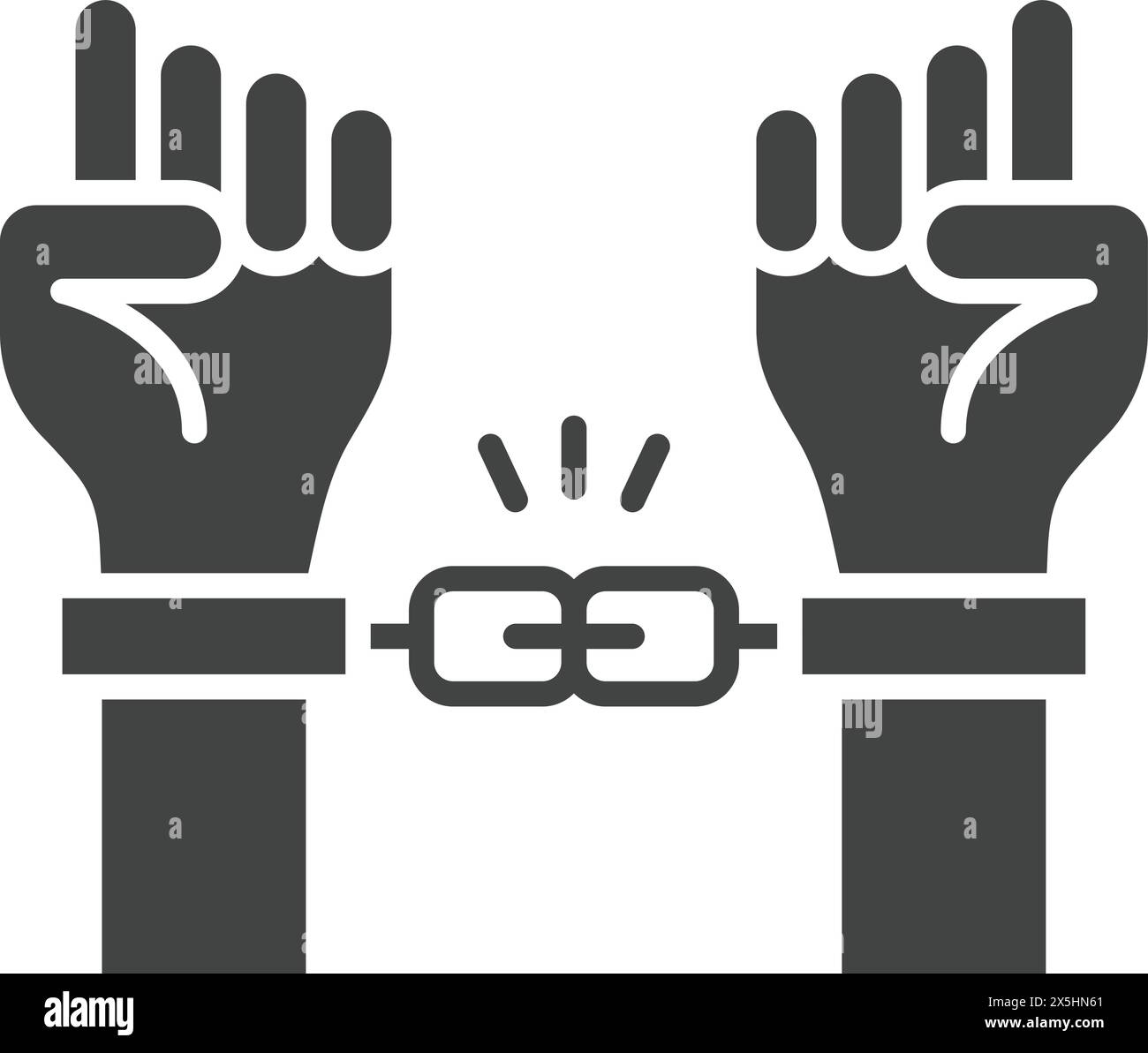 Slavery icon vector image. Suitable for mobile application web ...