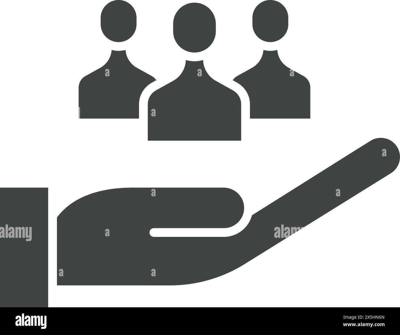 Social Responsibility icon vector image. Suitable for mobile application web application and ...