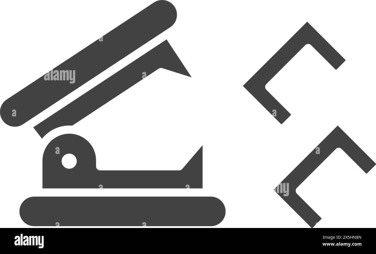 Staples icon vector image. Suitable for mobile application web ...