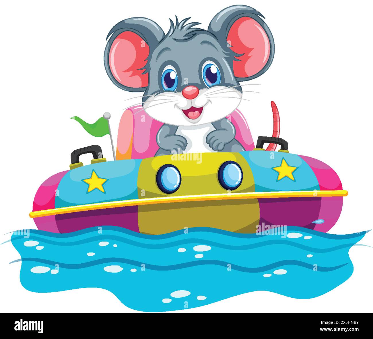 Riding the mouse Stock Vector Images - Alamy