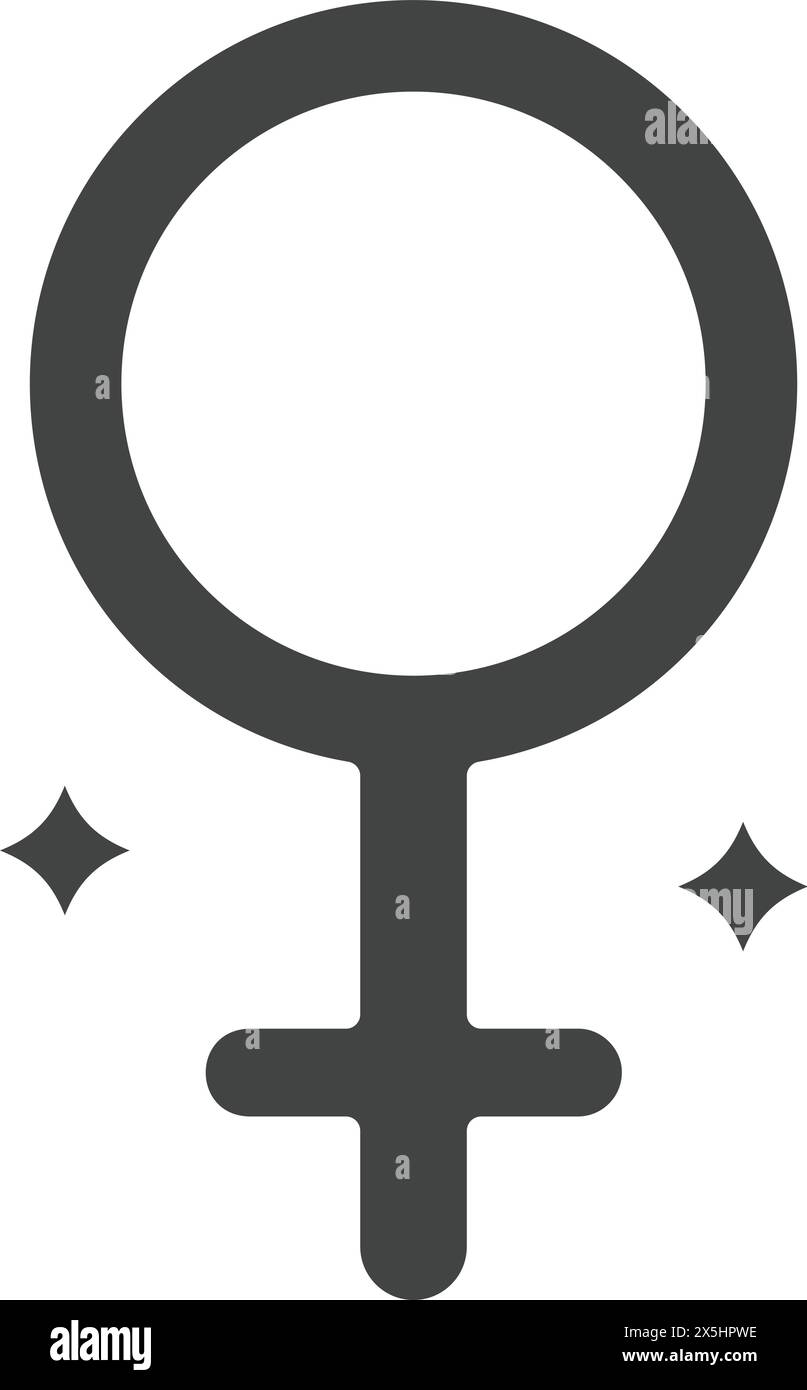 Women Gender Symbol icon vector image. Suitable for mobile application ...