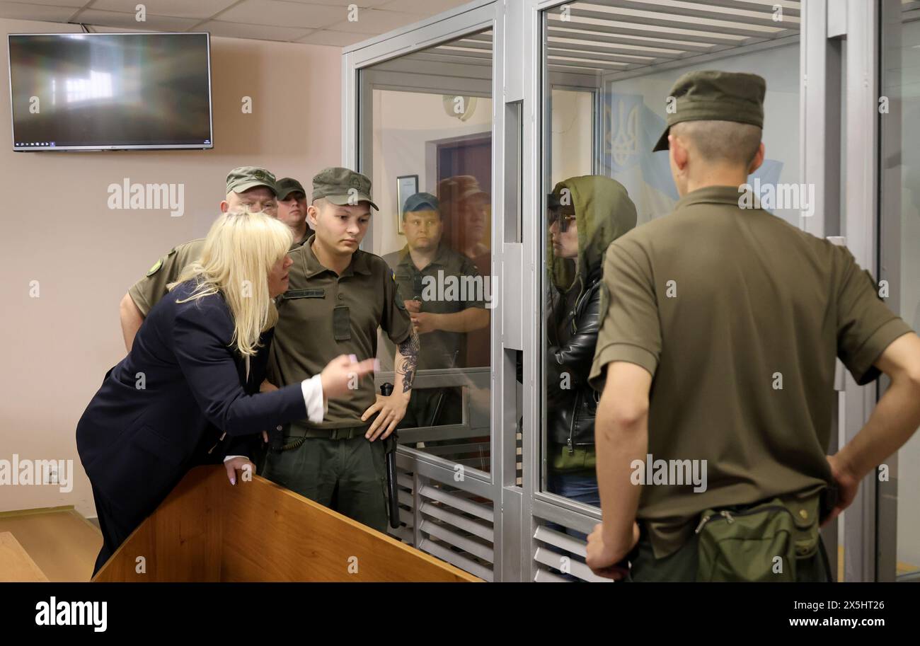 Non Exclusive: ODESA, UKRAINE - MAY 9, 2024 - Lidiia Kosykh, who is suspected of collaboration ...