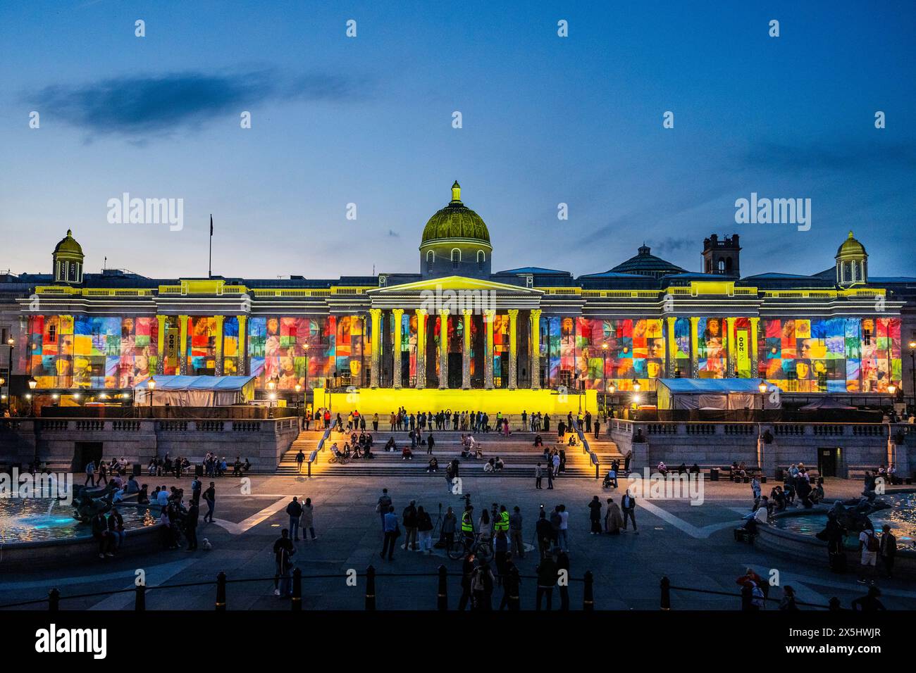 London, UK. 9th May, 2024. The National Gallery NG200 celebrations ...