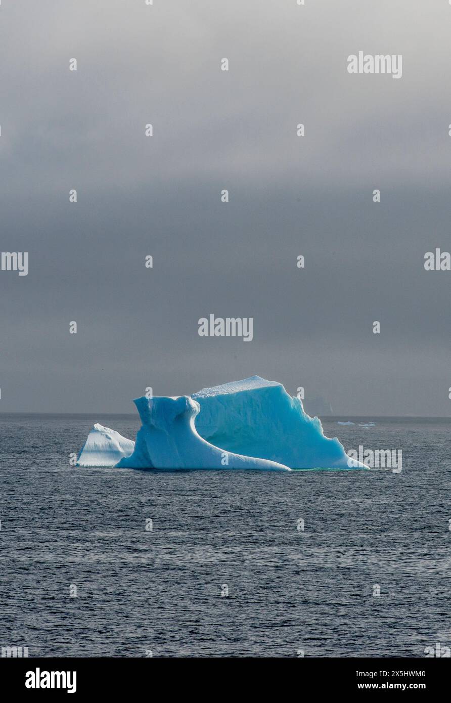 French Passage, Antarctica. Beautiful iceberg in the waters of the ...