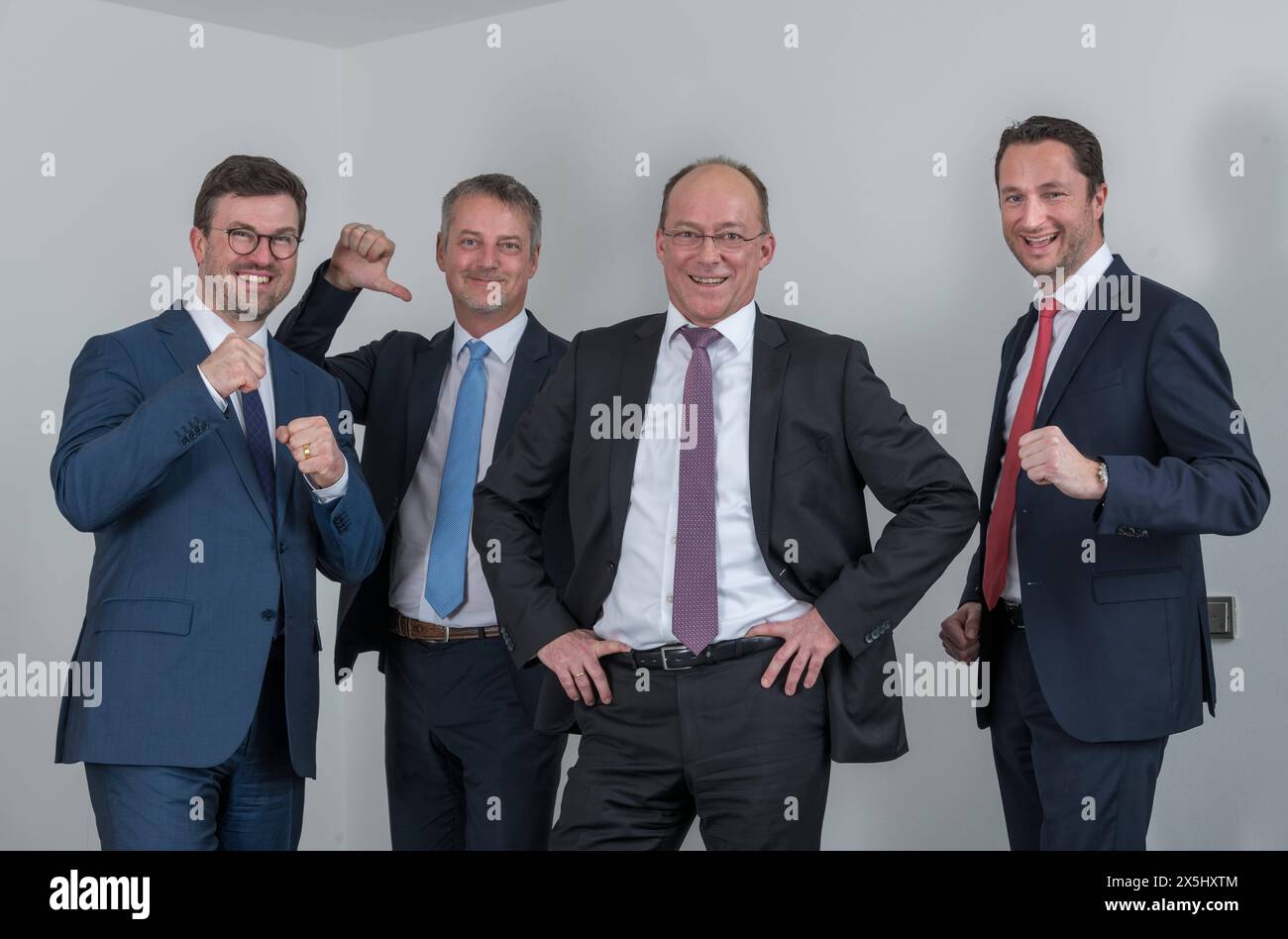 AB Europe GmbH Gruppenbild der Manager der AB Europe Gmbh. Von Links ...