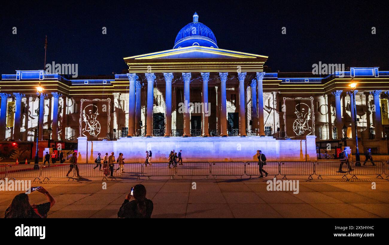 London, UK. 9th May, 2024. The National Gallery NG200 celebrations ...