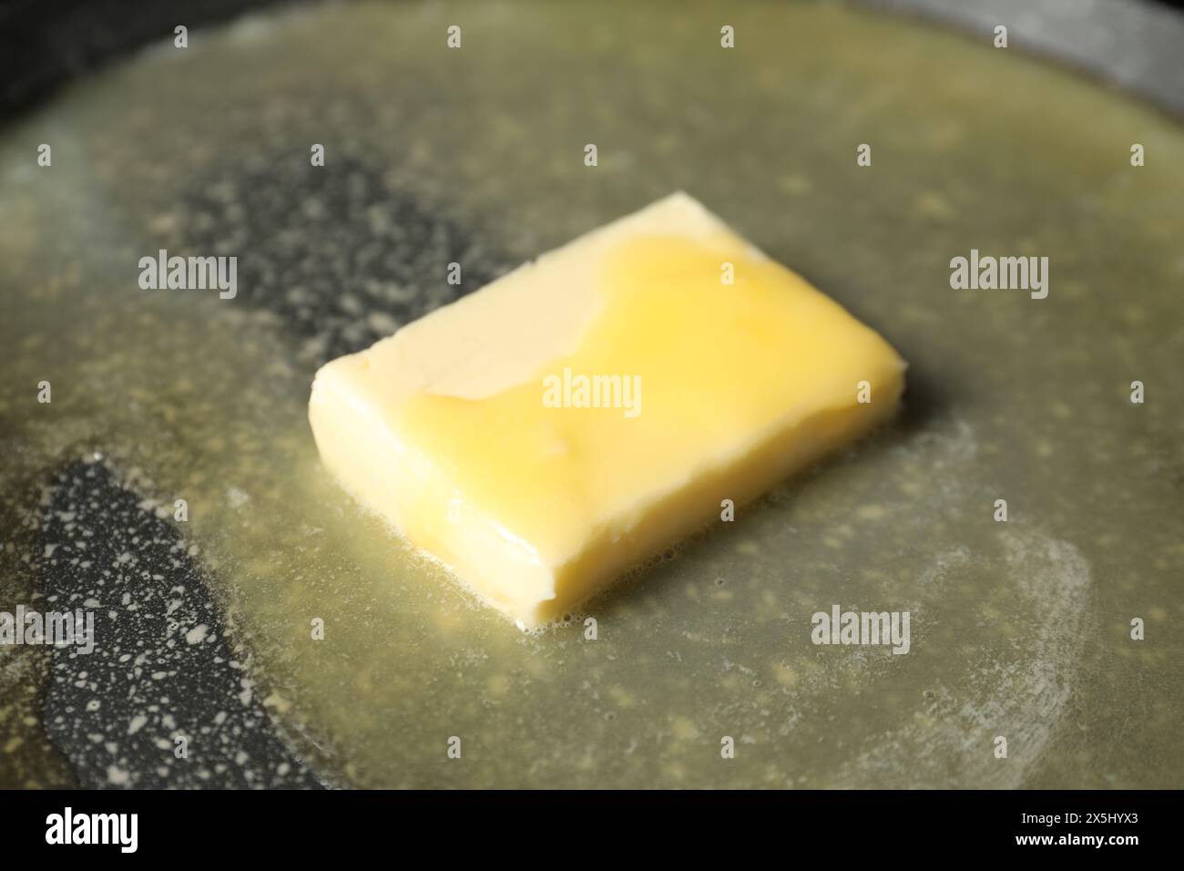 Melting butter in frying hi-res stock photography and images - Alamy