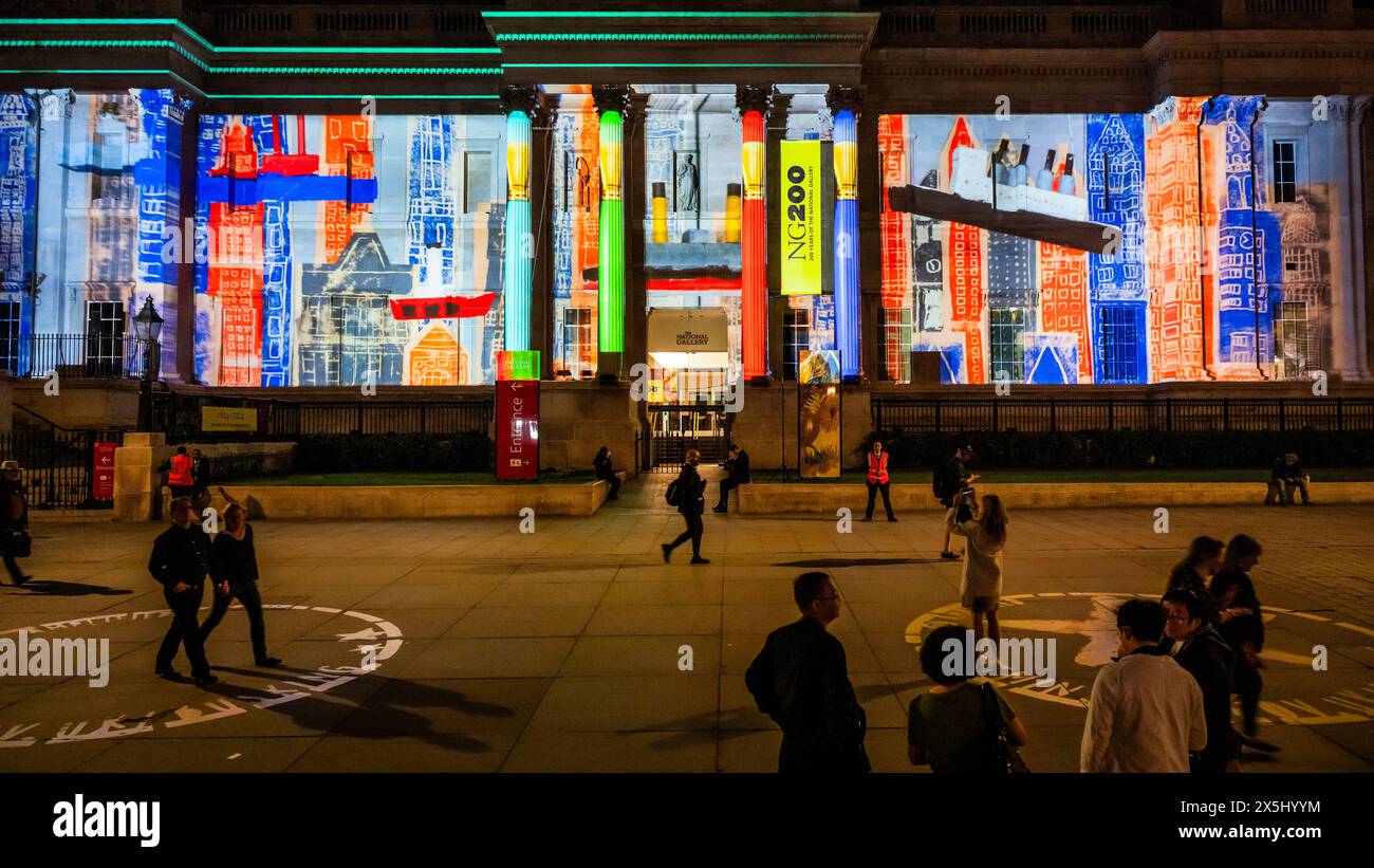 London, UK. 9th May, 2024. The National Gallery NG200 celebrations ...