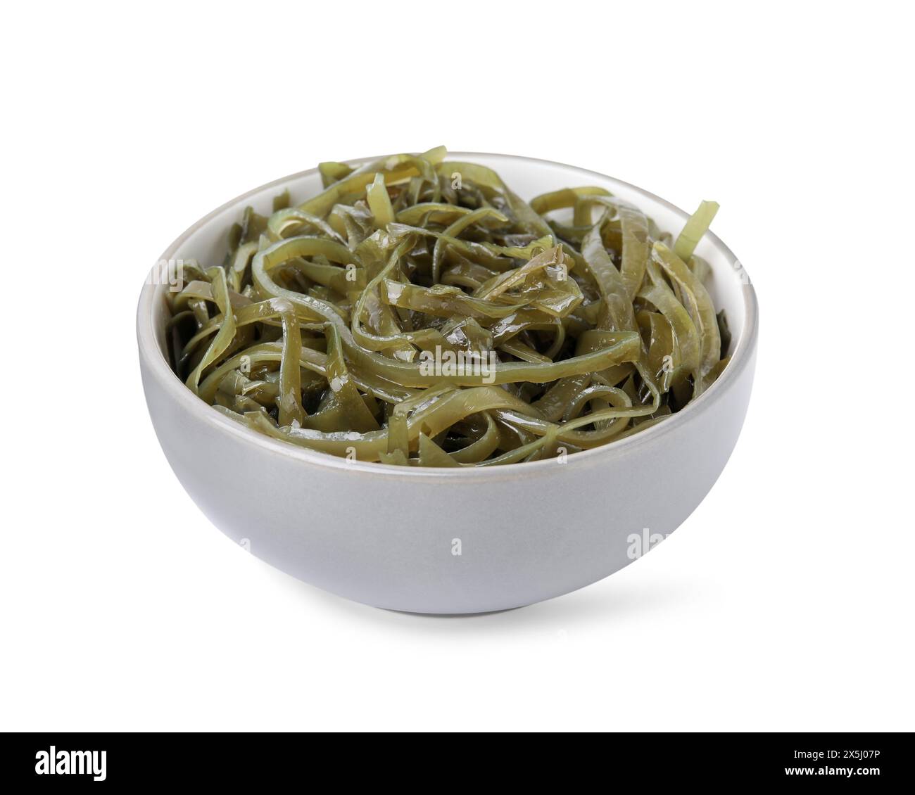 Organic seaweed in bowl Cut Out Stock Images & Pictures - Alamy