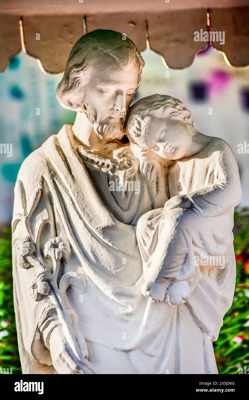 Baby Jesus Statue, St. Joseph's Cathedral, Beijing China. Famous ...