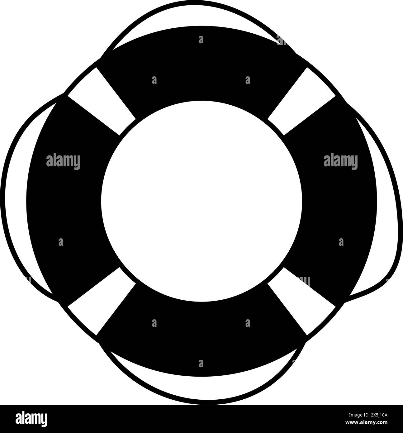 Lifebuoy icon symbol. Vector illustration Stock Vector Image & Art - Alamy