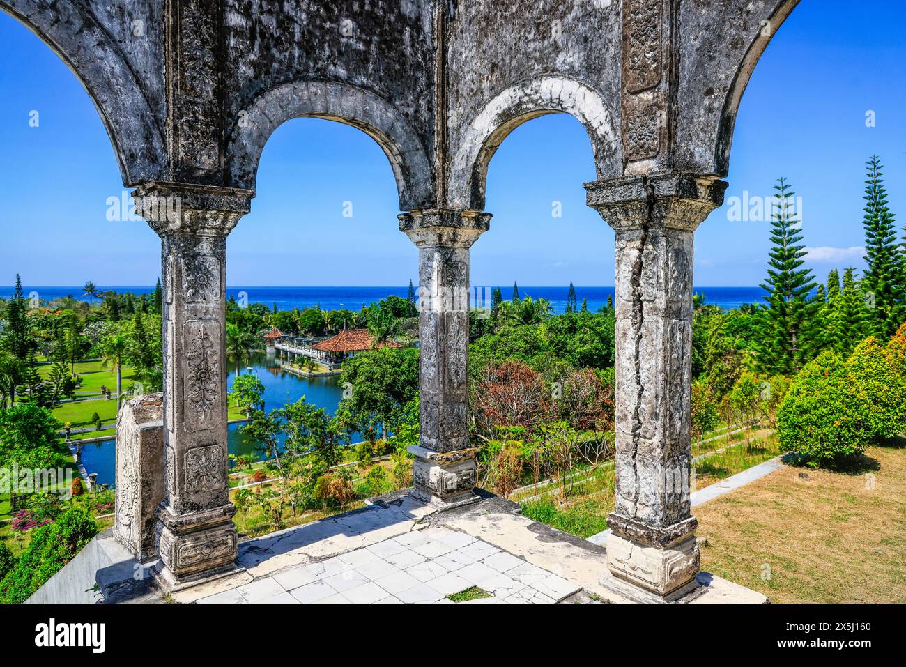 Ujung Water Palace is a former palace in Karangasem Regency, Bali Stock ...