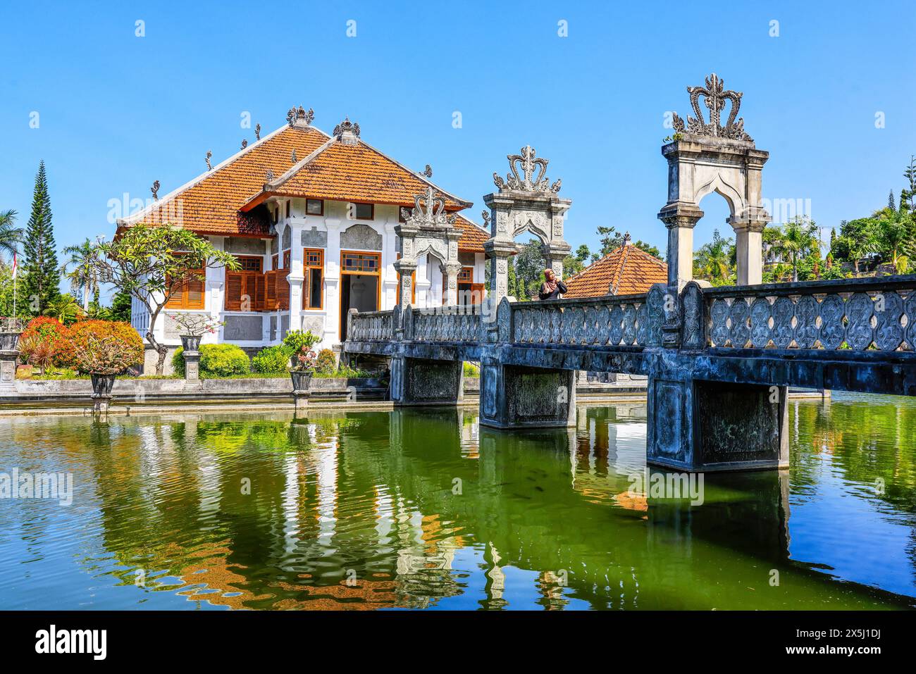 Ujung Water Palace is a former palace in Karangasem Regency, Bali. (Editorial Use Only Stock ...