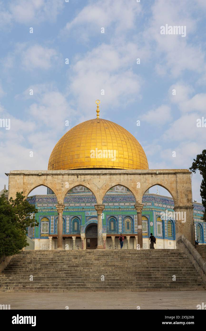 Israel, Jerusalem. Temple Mount, Al-Aqsa Mosque linked to Muhammad and ...