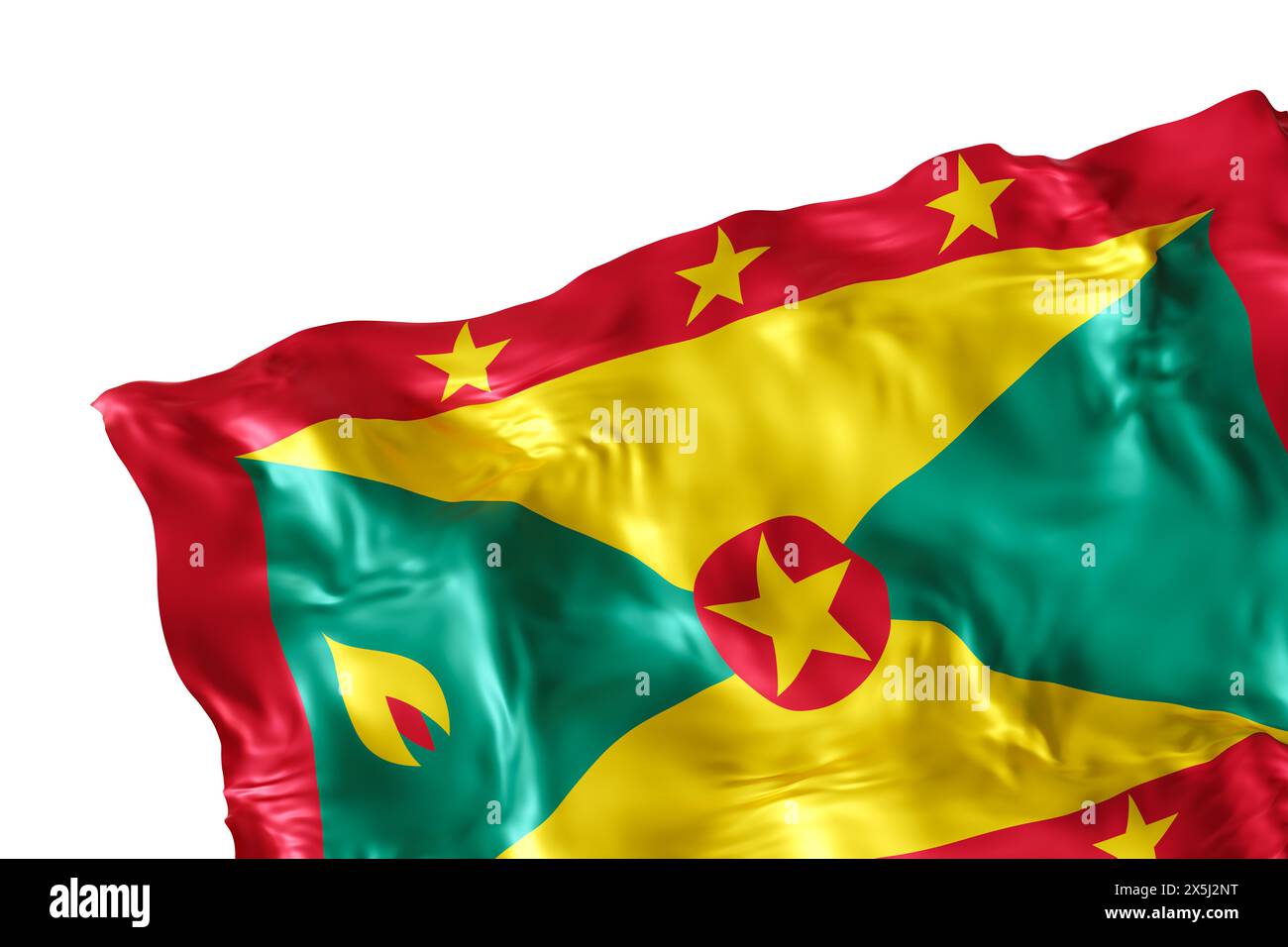 National flag of the grenada hi-res stock photography and images - Alamy
