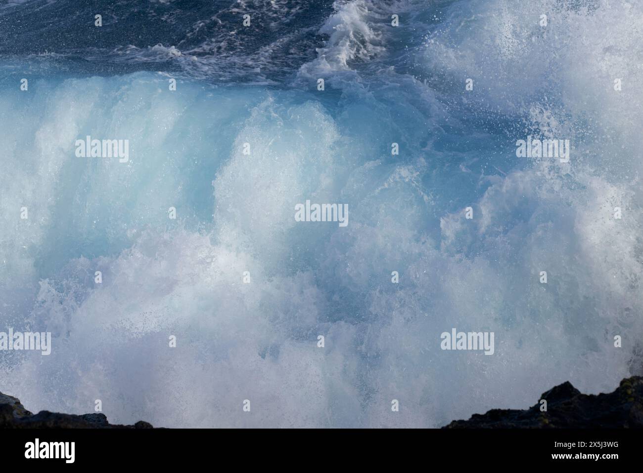 Powerful Waves 10 Stock Photo - Alamy