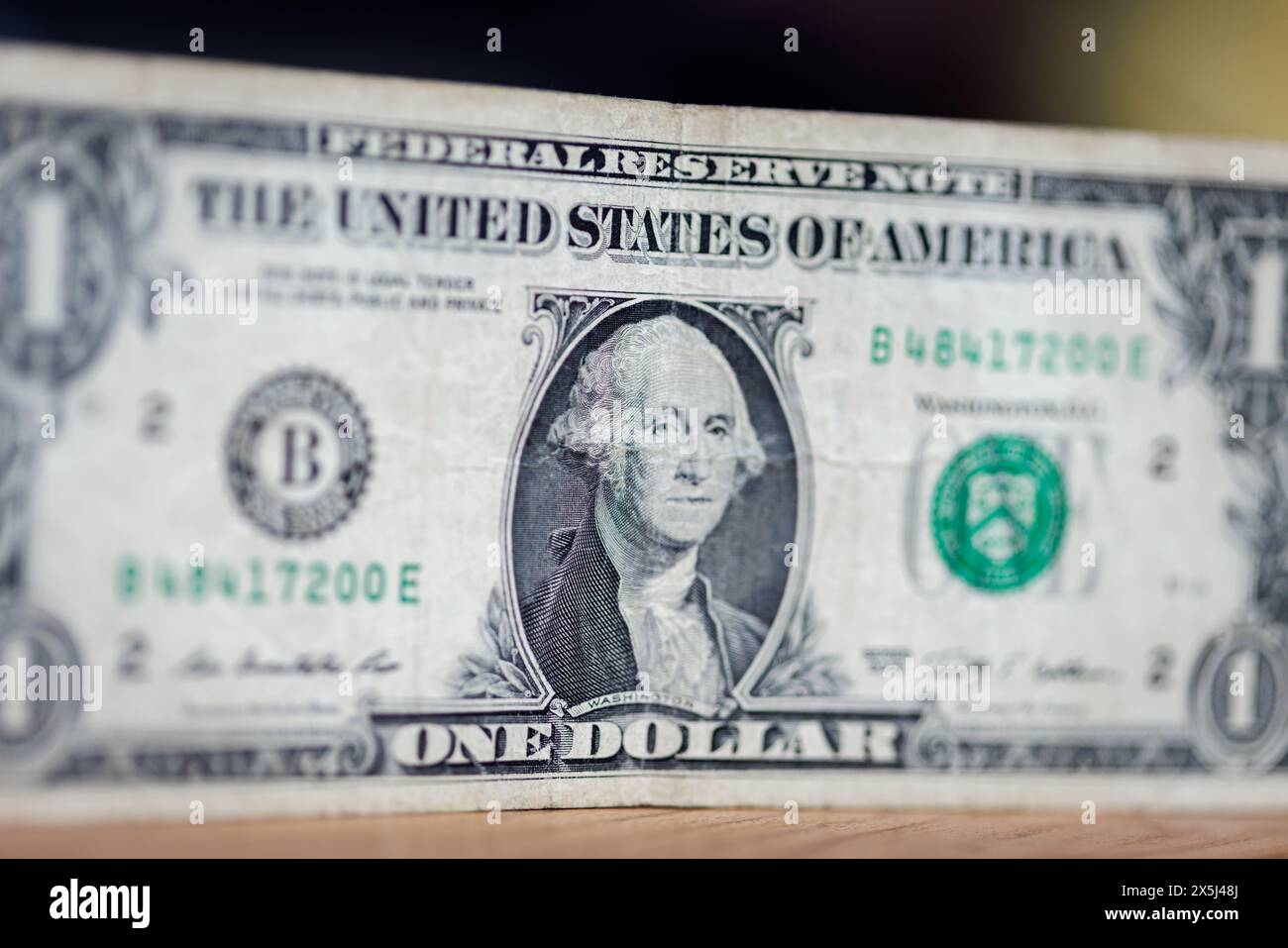 Nuremberg, Germany. 22nd Apr, 2024. ILLUSTRATION - A one-dollar bill ...