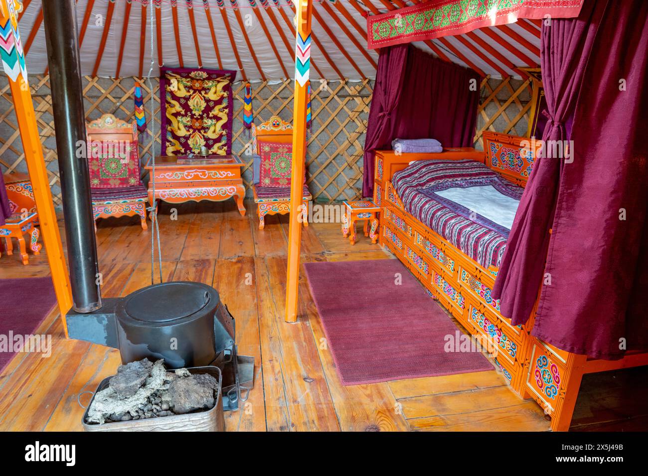 Ger Interior Mongolia