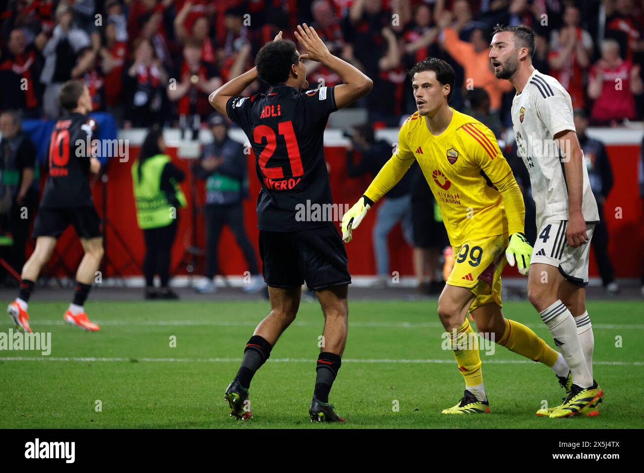Leverkusen, Deutschland, UEFA Europa League, Bayer 04 Leverkusen : AS Roma 2-2 Halbfinale ...