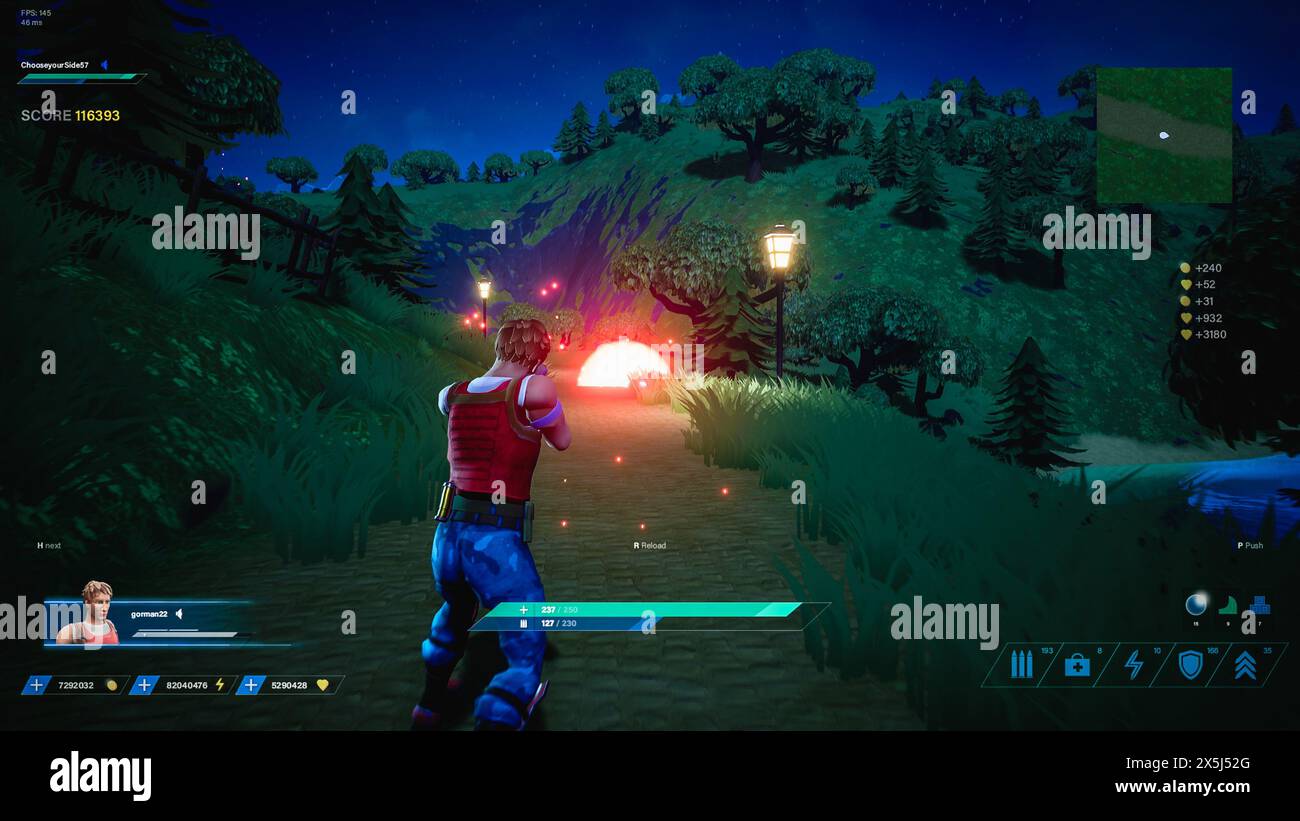 Running computer cartoon character hi-res stock photography and images ...