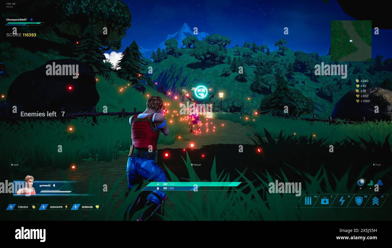 Running computer cartoon character hi-res stock photography and images ...