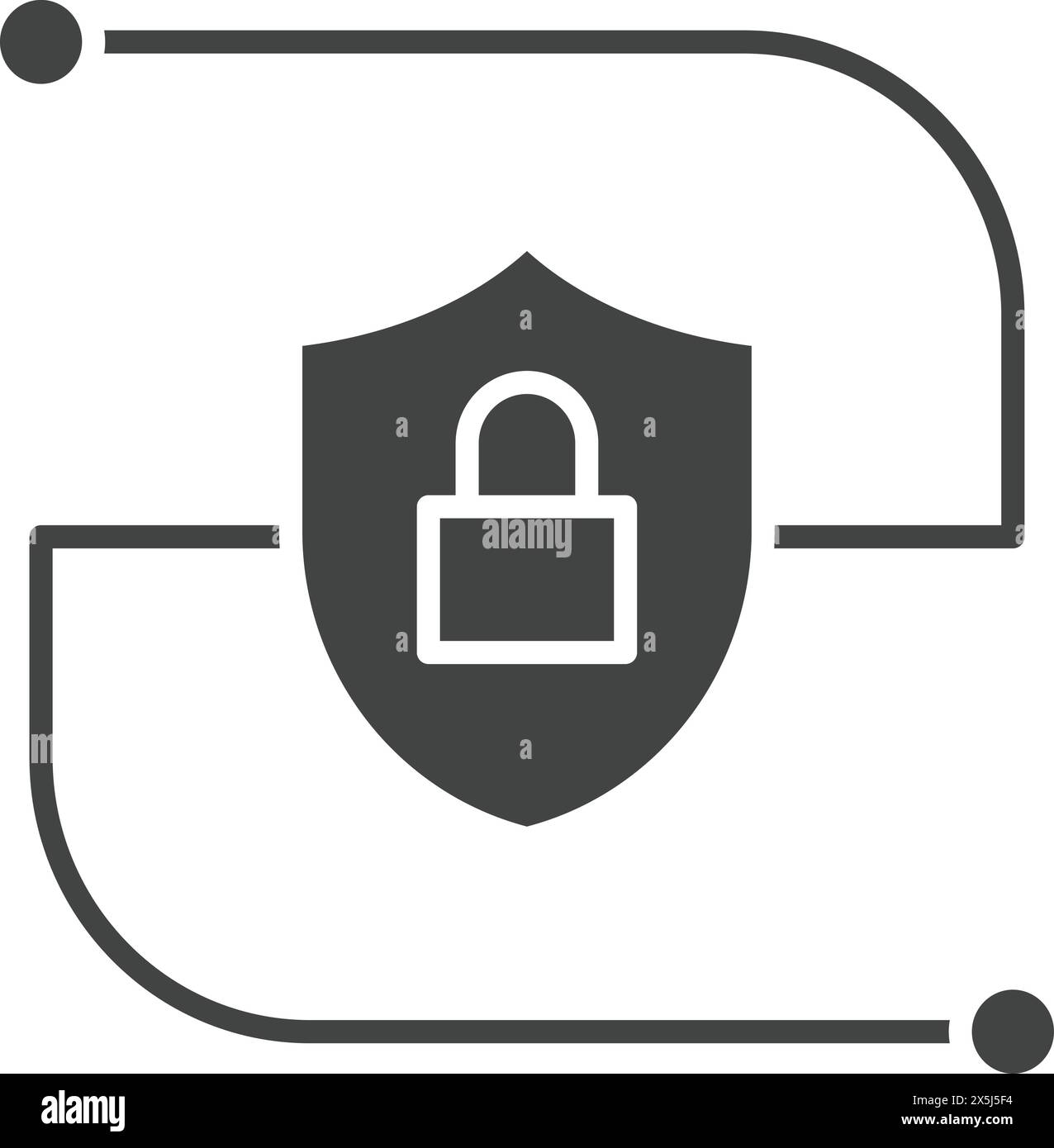 End To End icon vector image. Suitable for mobile application web ...