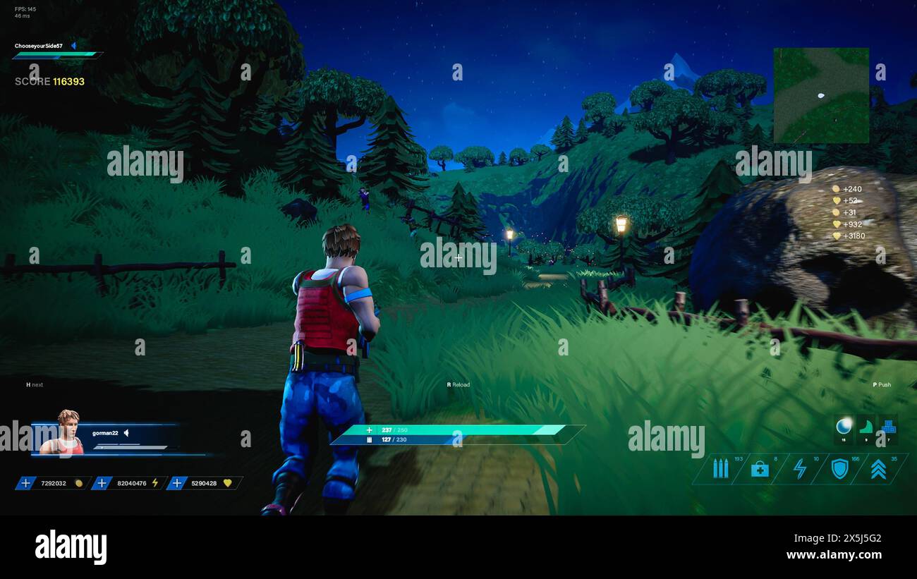 Running computer cartoon character hi-res stock photography and images ...